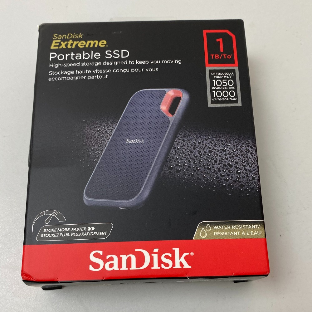 New Sandisk SanDisk Extreme V2 1TB SDSSDE61-1T00-G25 USB-C Portable ...